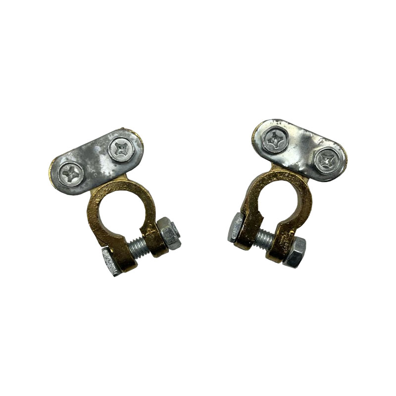 Light Duty Gold Battery Terminal 1 Pair