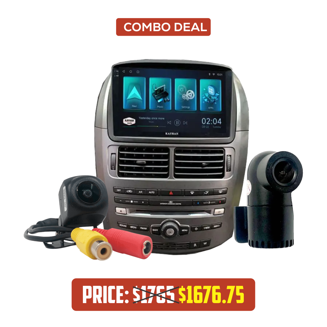 Combo Deal for Ford Territory SZ Series 1 – 9.6" Version 6 Car Stereo ...